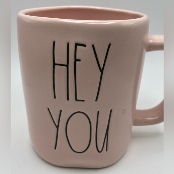 Rae Dunn | Kitchen | Rae Dunn Hey You Mug Pink Artisan Collection By ...